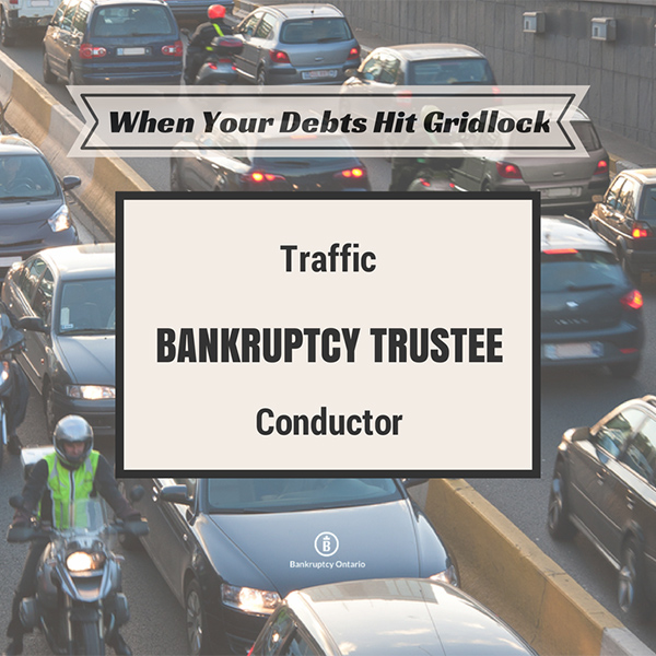 Who does a bankruptcy trustee work for?